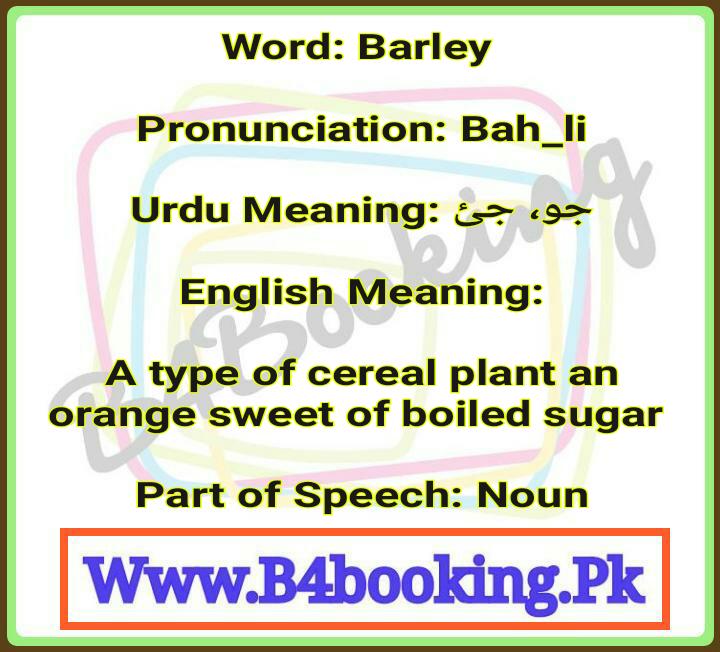 Barley Meaning In Urdu And English And It s Pronunciation barley-meaning-in-urdu-and-english-and-it-s-pronunciation